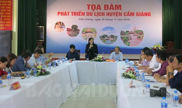 Thúc đẩy phát triển du lịch tâm linh ở Cẩm Giàng